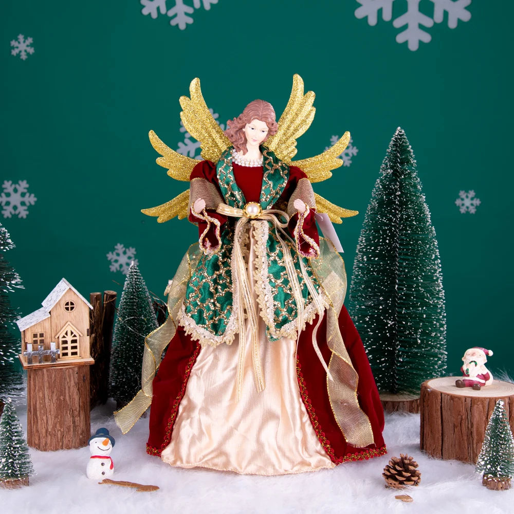 Angel-Doll-Toy-Figurine-Christmas-Ornaments-Crafts-with-Wing-Home-Natal ...