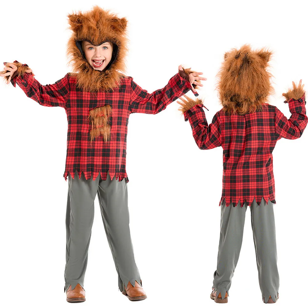 Girl Werewolf Costume For Kids