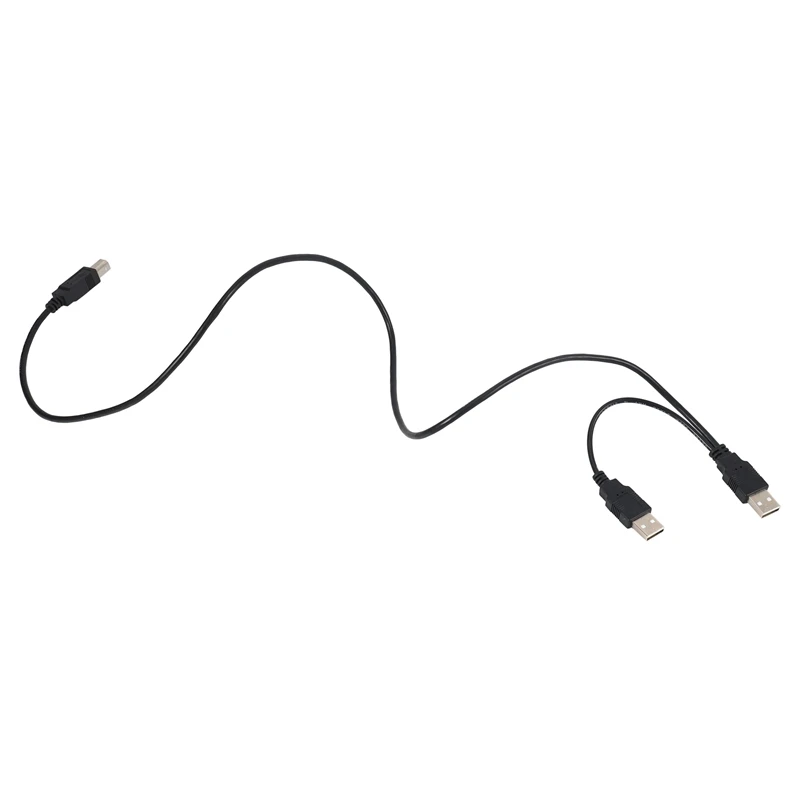 Dual-USB-2-0-Male-to-Standard-B-Male-Y-Cable-80cm-for-Printer-Scanner ...