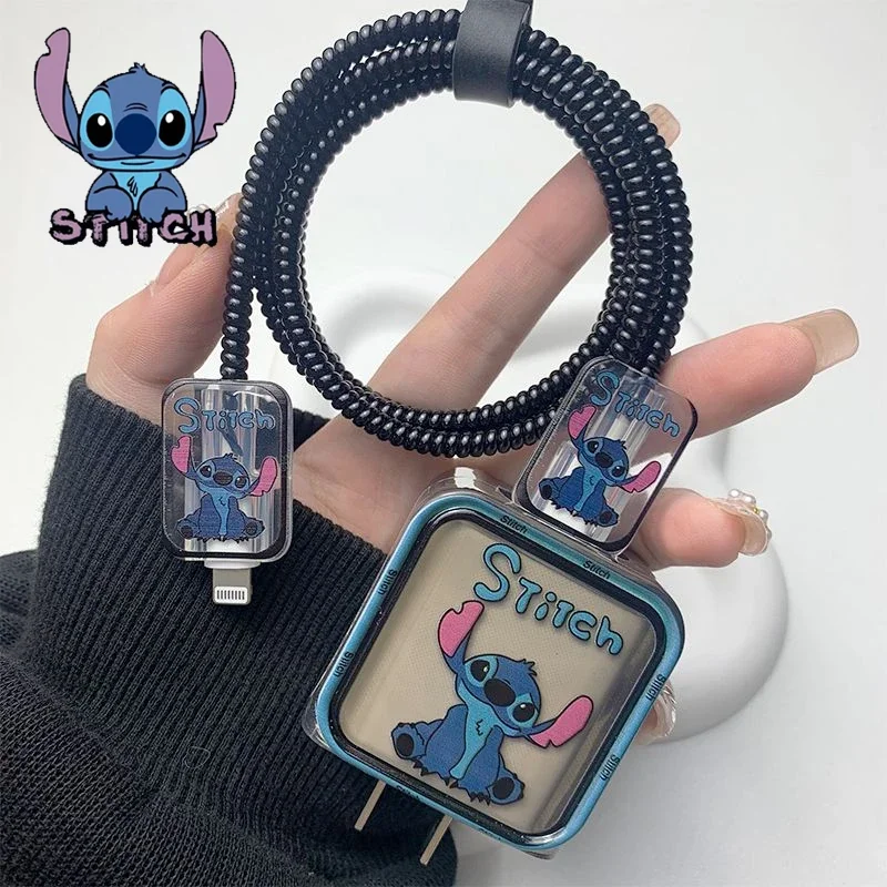 Disney-Stitch-Cartoon-USB-Cable-Cover-Charger-Protection-Case-for ...