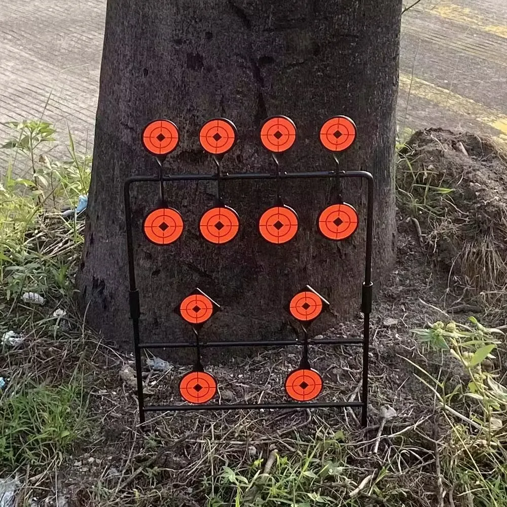 12-Targets-Outside-Resetting-Steel-Targets-Shooting-Practice-Targets ...