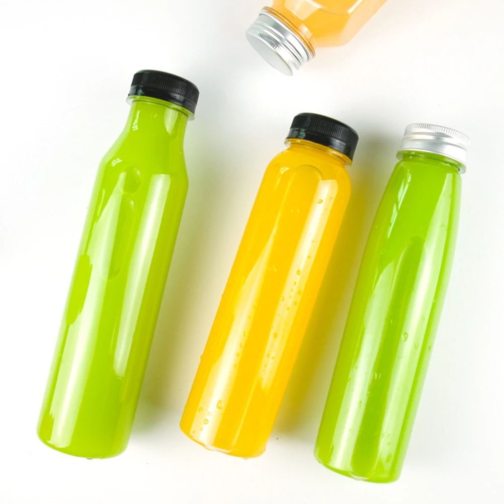 Botellas de plástico reutilizables para zumo, botellas de agua con ...