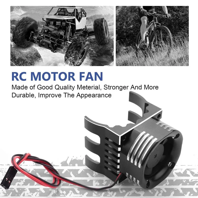 RC-Car-42Mm-Motor-Cooling-Fan-Heat-Sink-With-LED-Light-For-Traxxas-1-10 ...