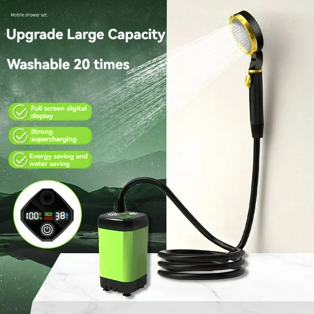 6000mAh-7800mAh-9000mAh-Outdoor-Wireless-Electric-Shower-Portable ...