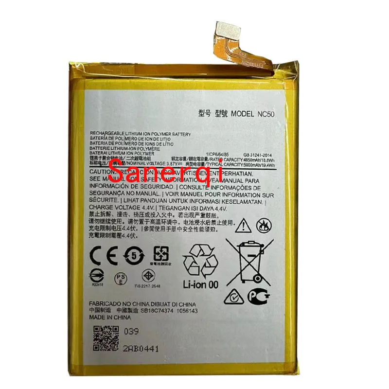 10pcs-NC50-5000mAh-Replacement-Battery-For-Motorola-MOTO-G41-XT2167-G32 ...