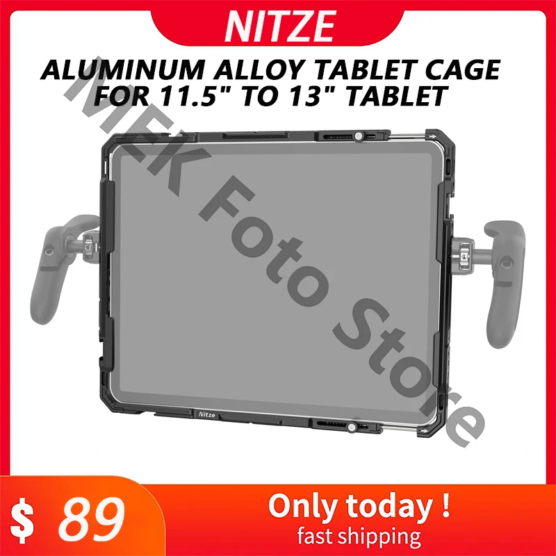 Nitze Aluminum Alloy Tablet Cage for 11.5" to 13" Tablet- T-TC02A ...