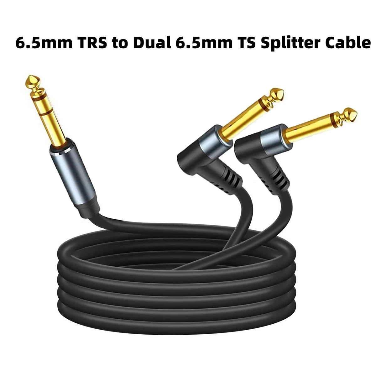 TS Cable Wiring Diagram Explained: How This 6.5mm TRS to Dual TS Y ...