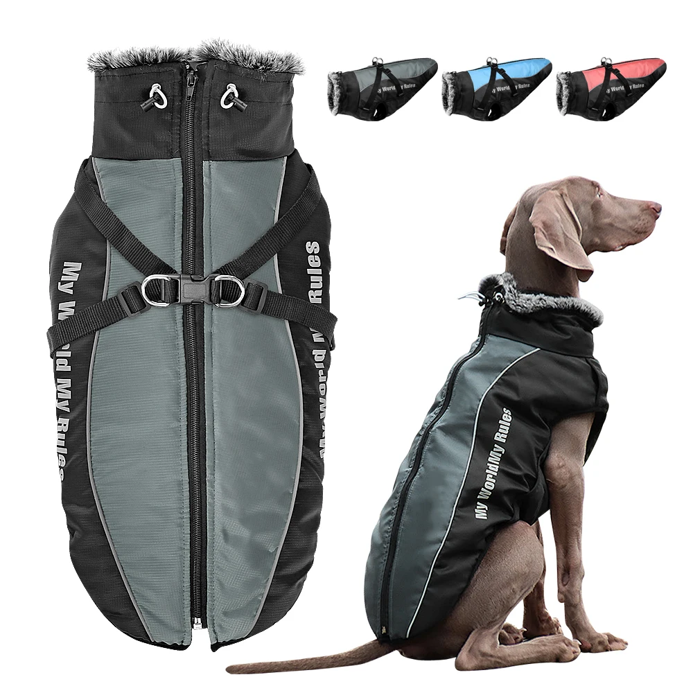 Warm-Dog-Clothes-With-Harness-Winter-Dog-Clothes-For-Labrador-Greyhound ...