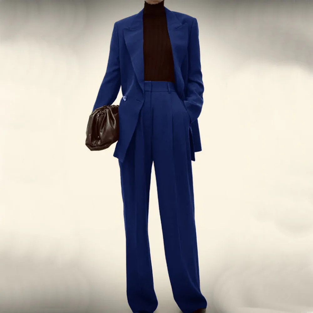 Women-s-Suits-Pant-Sets-Lapel-Chic-and-Elegant-Woman-Set-Best-Women-s ...