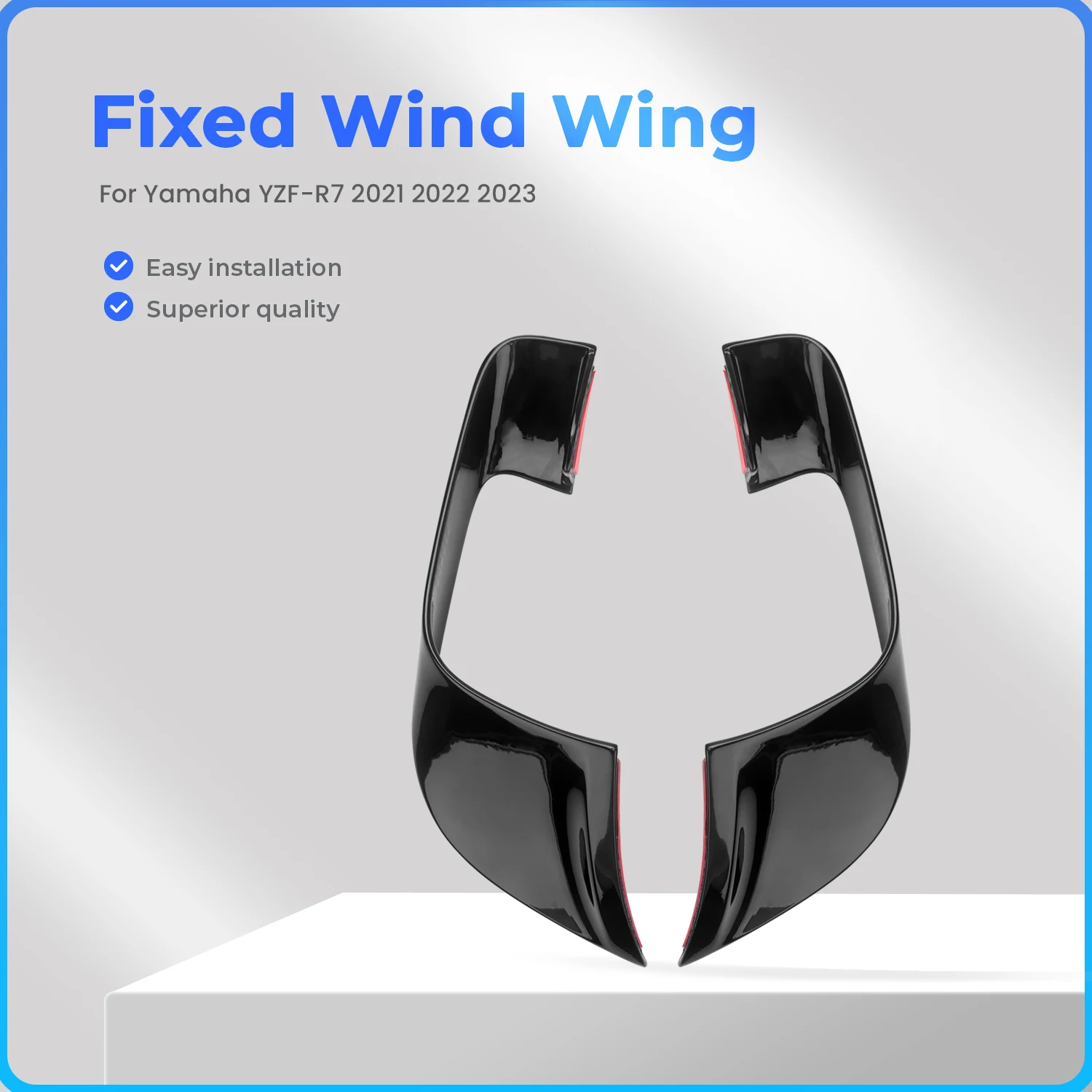 Motorcycle-fixed-wing-cover-For-Yamaha-YZF-R7-YZFR7-2021-2022-2023 ...