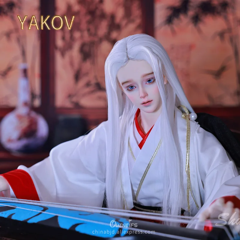 Shuga Fairy Yakov 1/3 BJD SD Doll Half Human Half Demon Ball Joint Doll with Long Hair Chinese ...