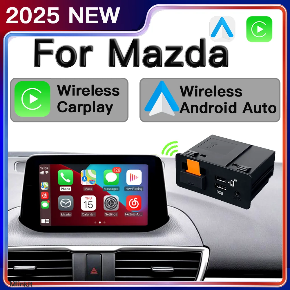 New-P3-For-Wireless-Apple-CarPlay-Android-Auto-Adapter-USB-Hub-OEM-for ...