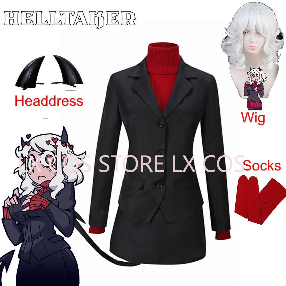 Game-Helltaker-the-Lustful-Demon-Modeus-Cosplay-Costume-Outfits-for ...