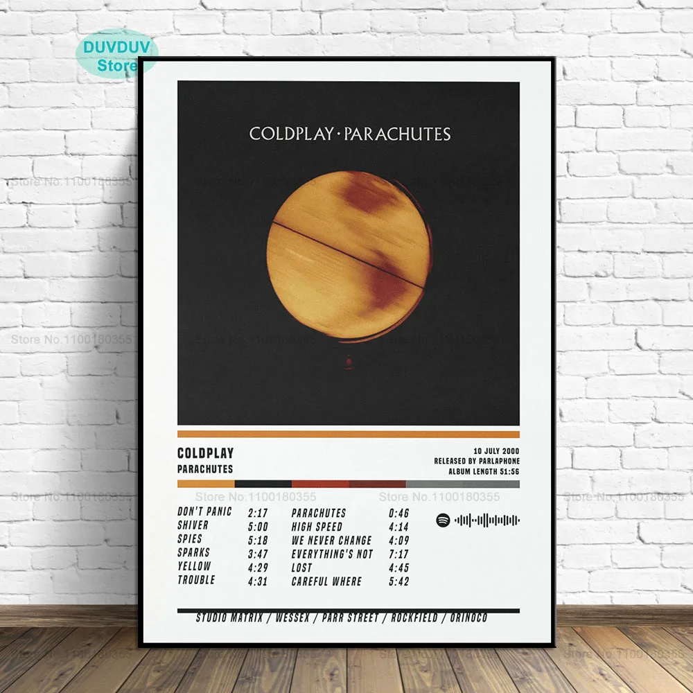 Parachutes Album Cover