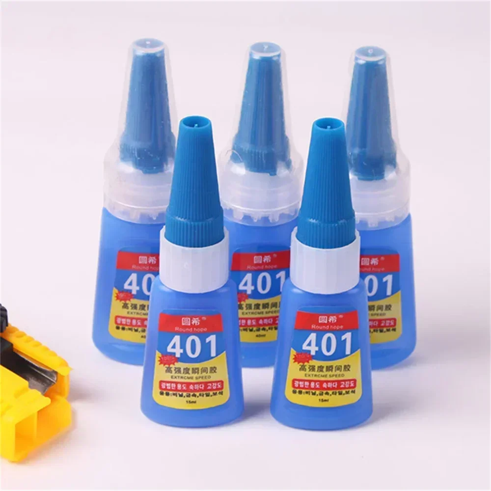 401-Glue-Instant-Fast-Adhesive-40ML-Bottle-Stronger-Super-Glue-Multi ...