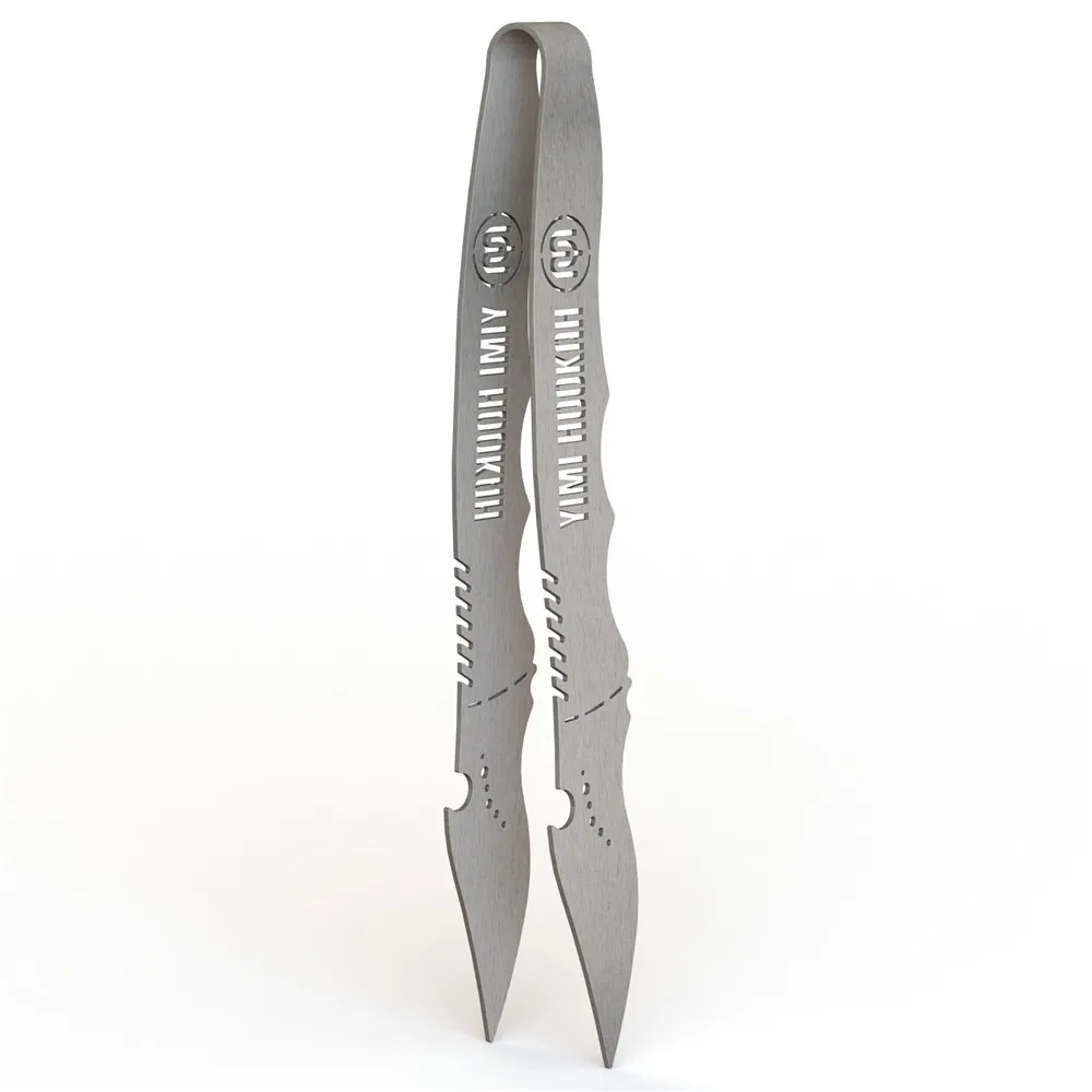 Yimi Hookah V2A Stainless Steel Hookah Tong Charcoal Tong Shisha ...