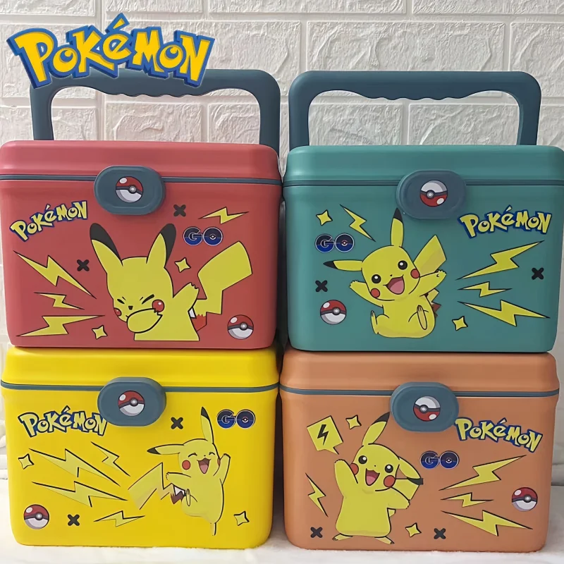 Pokemon-Anime-Pikachu-Creative-Portable-Medicine-Kit-Cartoon-Medicine ...