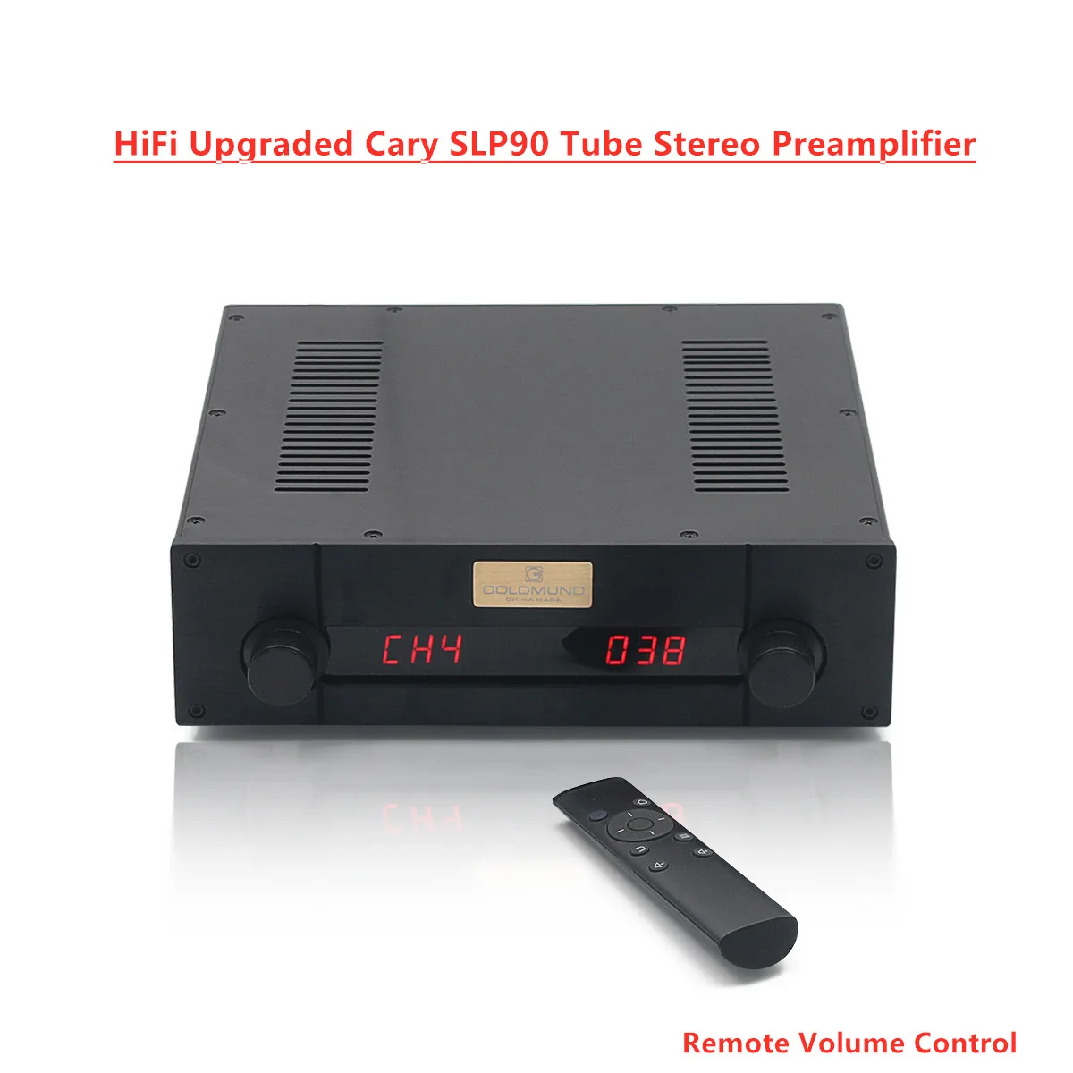 HiFi Upgraded Remote Control Volume Cary Preamp 12AU7 / ECC82 Tube ...