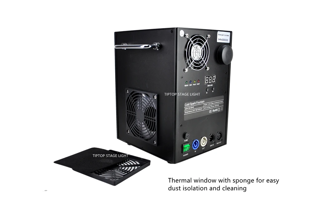 750W Sparkle Machine | Tiptoplight