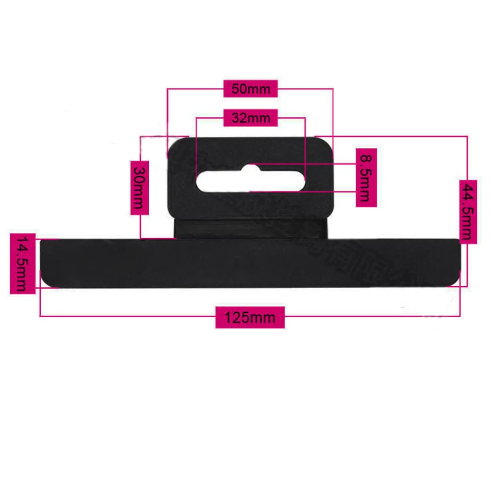 Molded Flat Euro Hanger, Bag Package Hang Tabs Slot Hole Hanging Tab ...