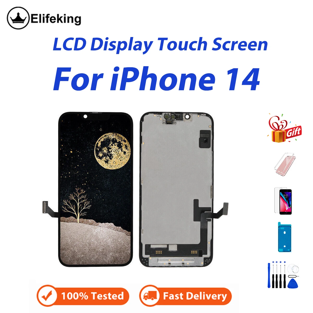 For-Apple-iPhone-14-LCD-Display-Touch-Screen-Digitizer-Assembly ...