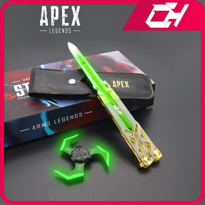 Apex Legends caja de armas Octane, modelo de arco, estrella, cuchillo ...