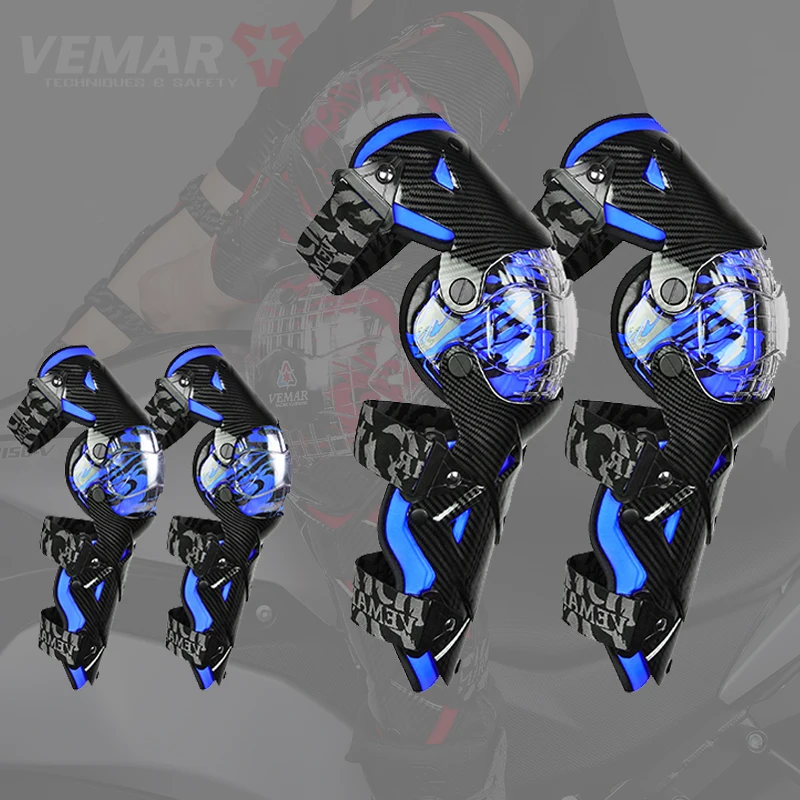 Knee-Protector-Motorcycle-Elbow-Pads-Motorbike-Protect-Safety-Brace ...