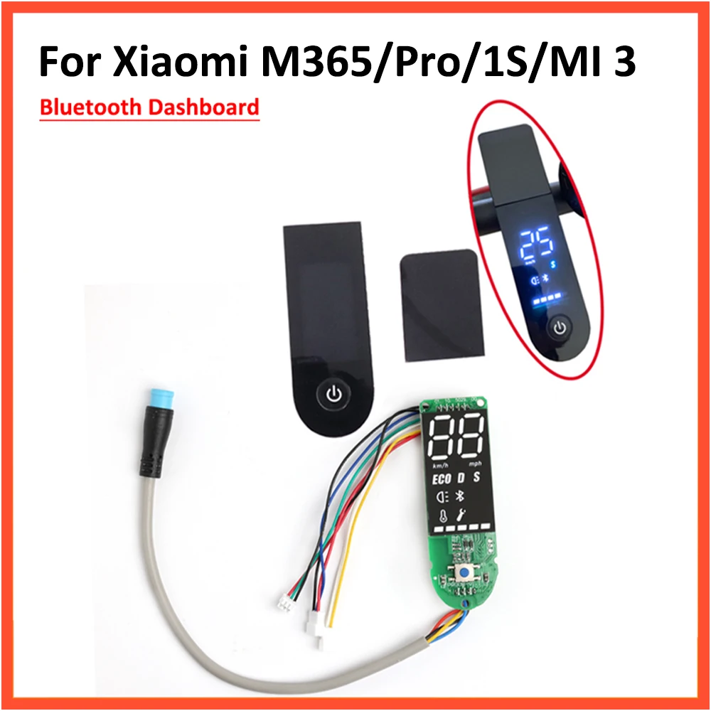 Bluetooth Dashboard for Xiaomi M365 Pro 1S Pro 2 MI3 4Pro Electric Scooter With Protect Cover ...