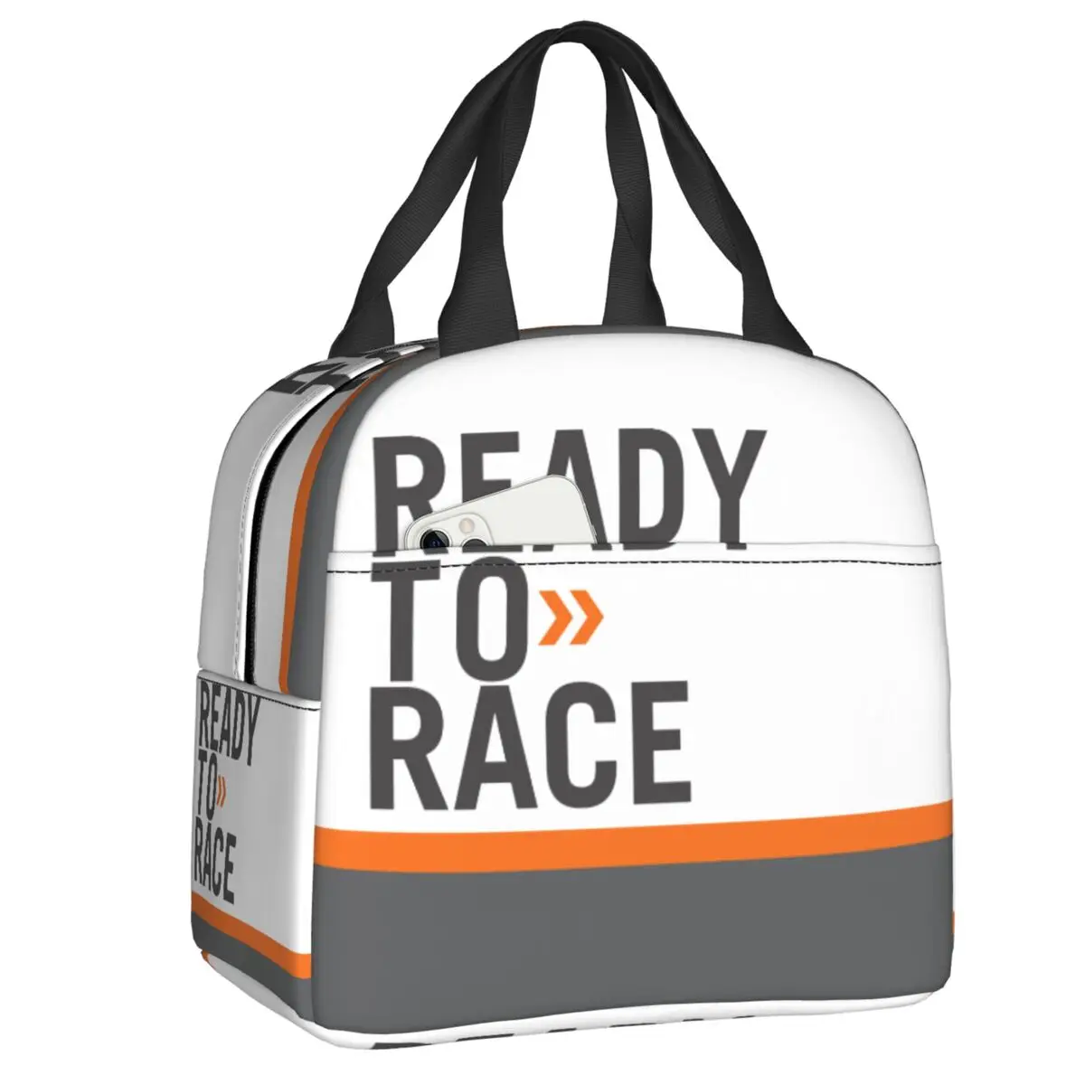 Ready-To-Race-Insulated-Lunch-Bags-for-Women-Reusable-Motorcycle-Rider ...