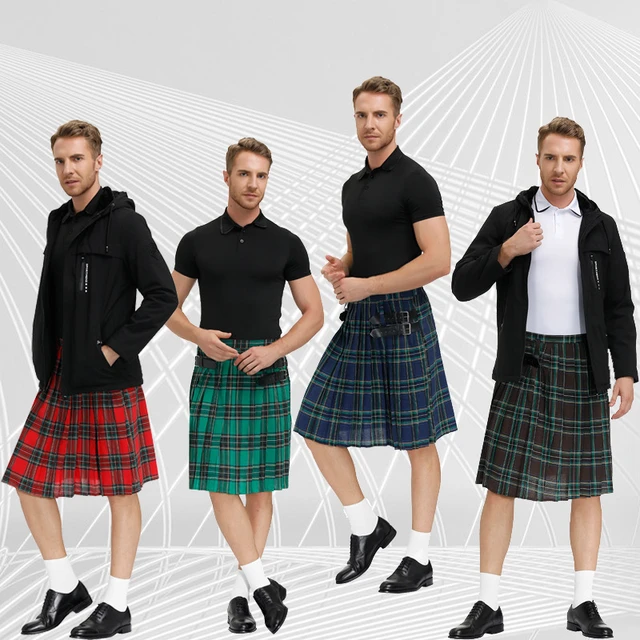 Scottish Kilt Costume Men