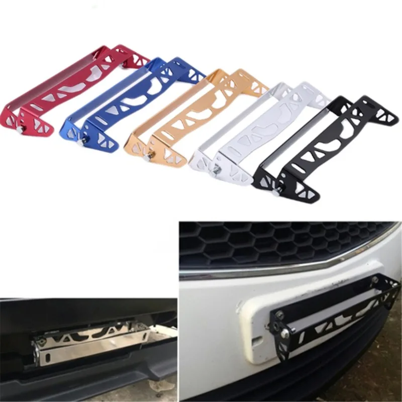 Car-Universal-Aluminum-Adjustable-Rotating-Car-License-Plate-Frame ...