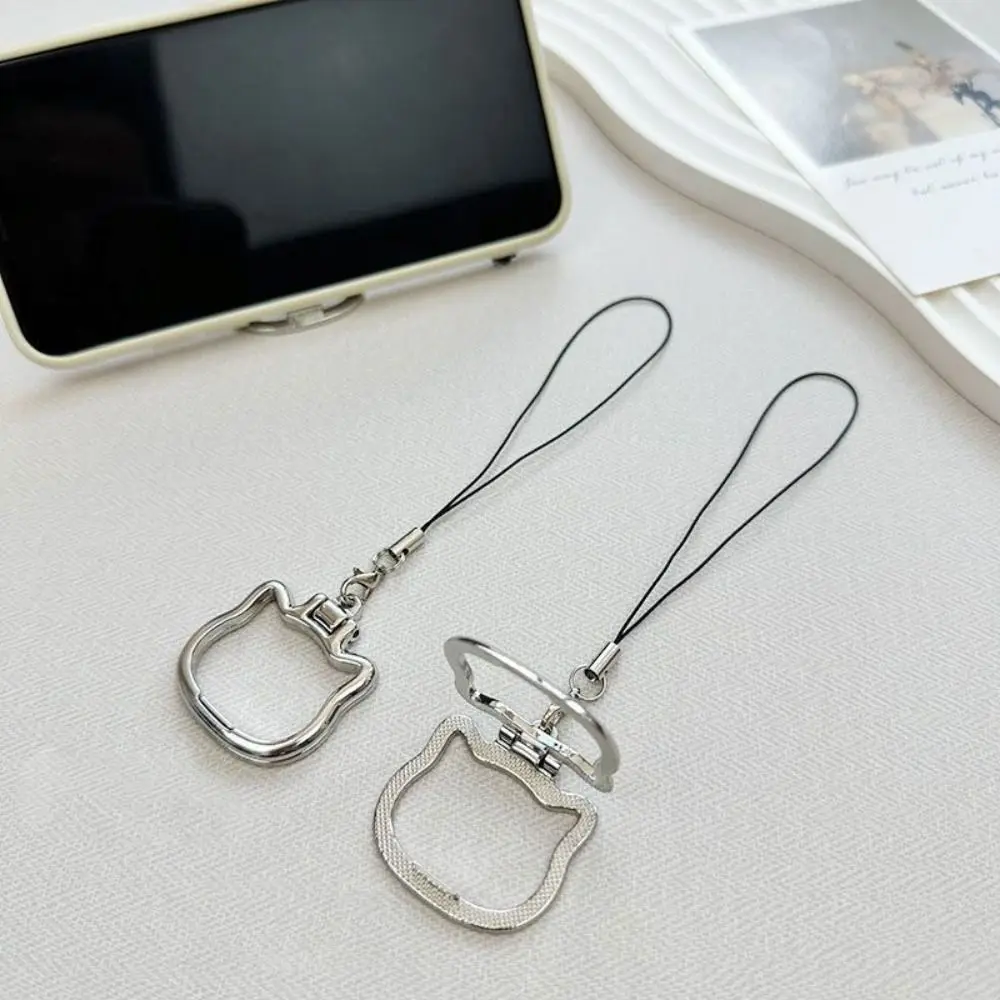New 2-in-1 Mobile Phone Hanging Rope Foldable Kickstand Desktop Phone ...