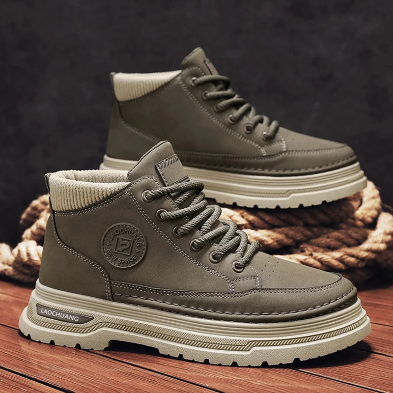 Botas-vaqueras-para-hombre-zapatos-deportivos-informales-vers-tiles-de ...