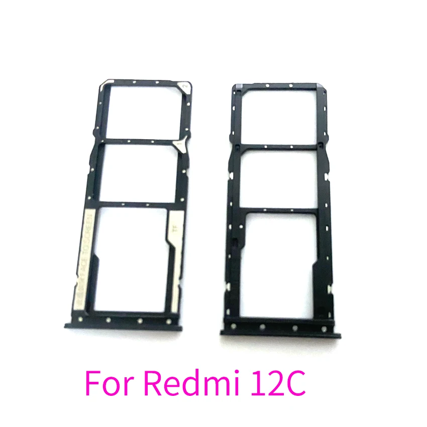For Xiaomi Redmi 12C SIM Card Tray Slot Holder Adapter Socket ...
