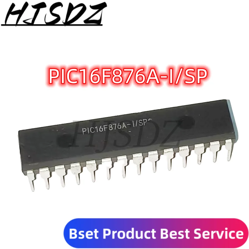 ¡Envío grátis 10 unids/lote PIC16F876A-I/sp PIC16F876A-ISP pic16f876a pic16f876 nuevo ic ...
