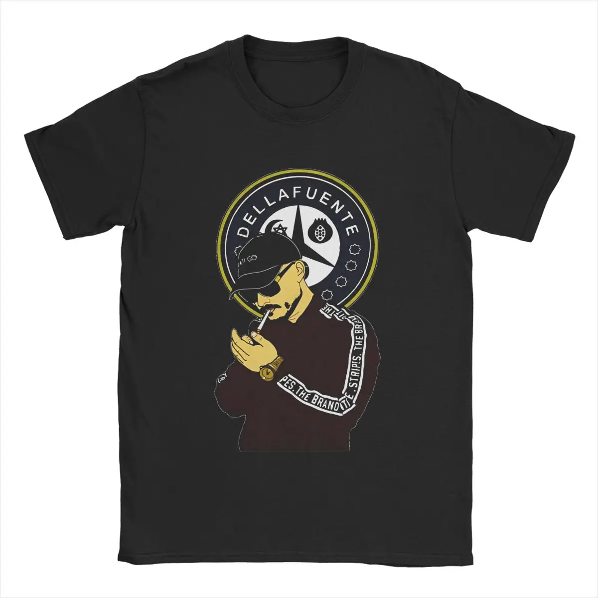 Dellafuente-FC-Emblem-Men-s-T-Shirt-Cartoon-DLFC-Football-Club-Crazy ...