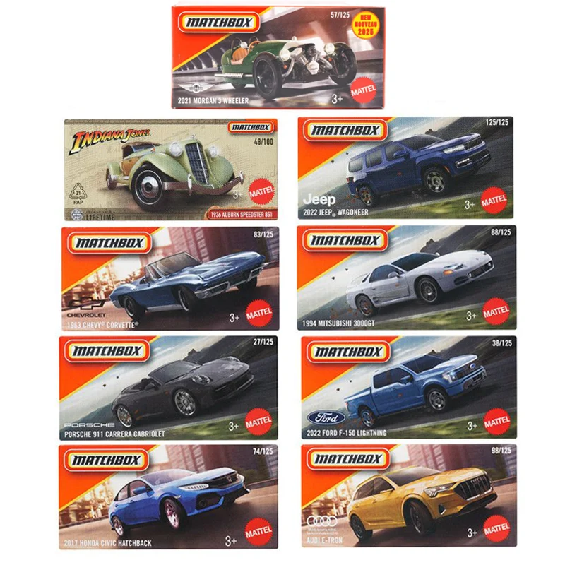 25J Original Matchbox Car 1/64 Boxed Honda Civic Hatchback Toyota Rav4 ...