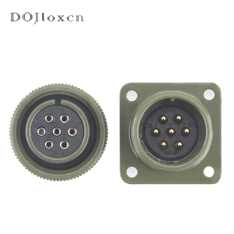 1-5-10-20-Sets-MS5015-7-Pin-US-Military-Standard-Aviation-Plug-MS3106A ...