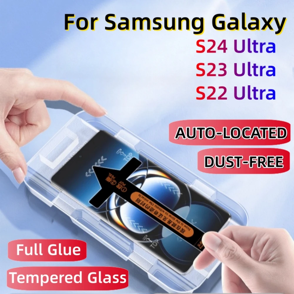 Tempered Glass For Samsung Galaxy S24 S23 S22 Ultra Tempering Glass ...
