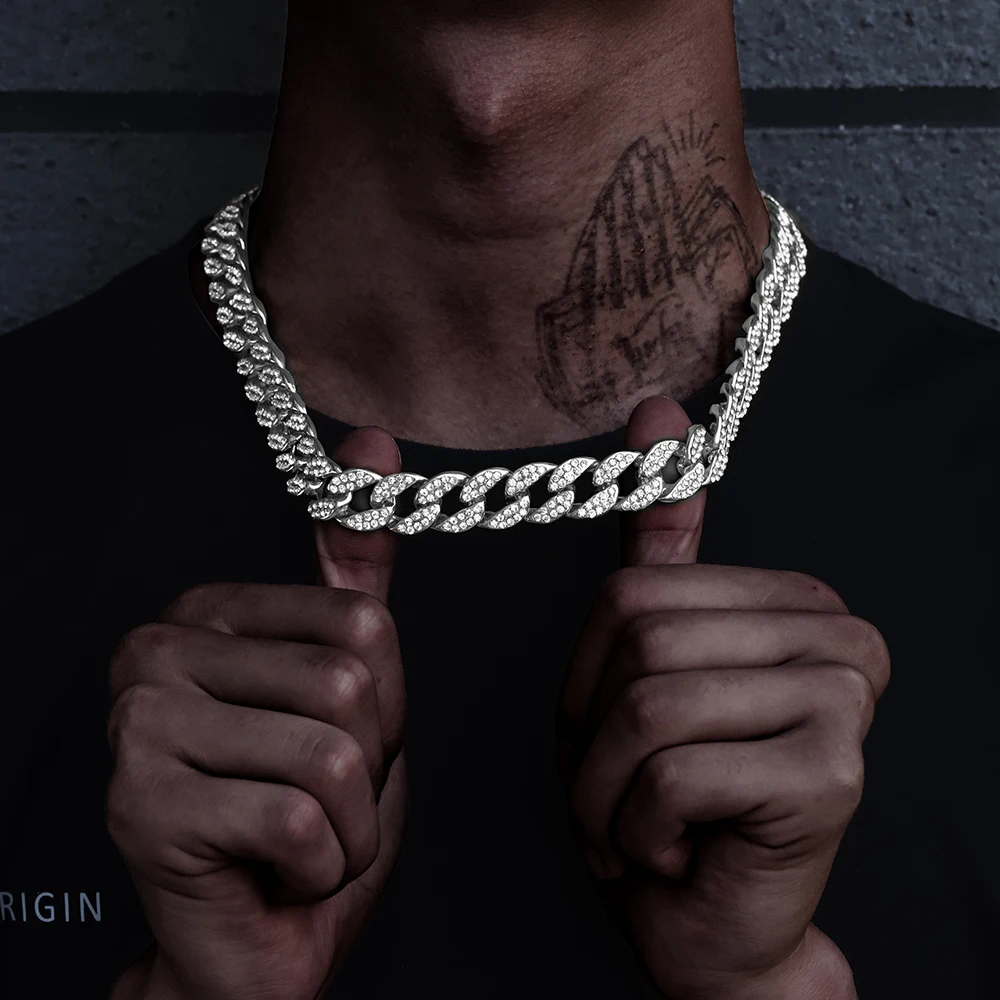 Chain For Men Women Rapper Jewelry Necklace Hip Hop Gift - Walmart.com
