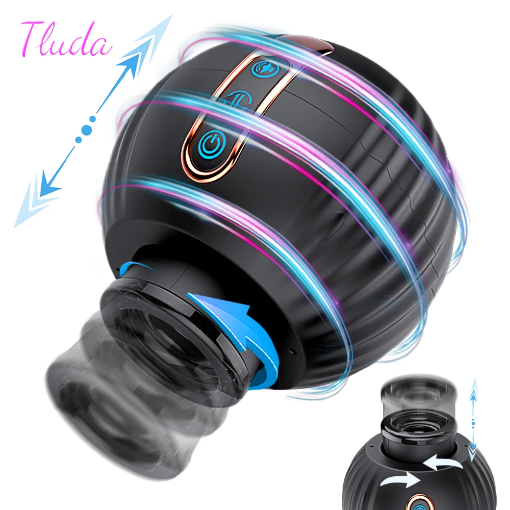 Automatic Male Masturbators Rotating Thrusting Blowjob Pusssy Machine ...