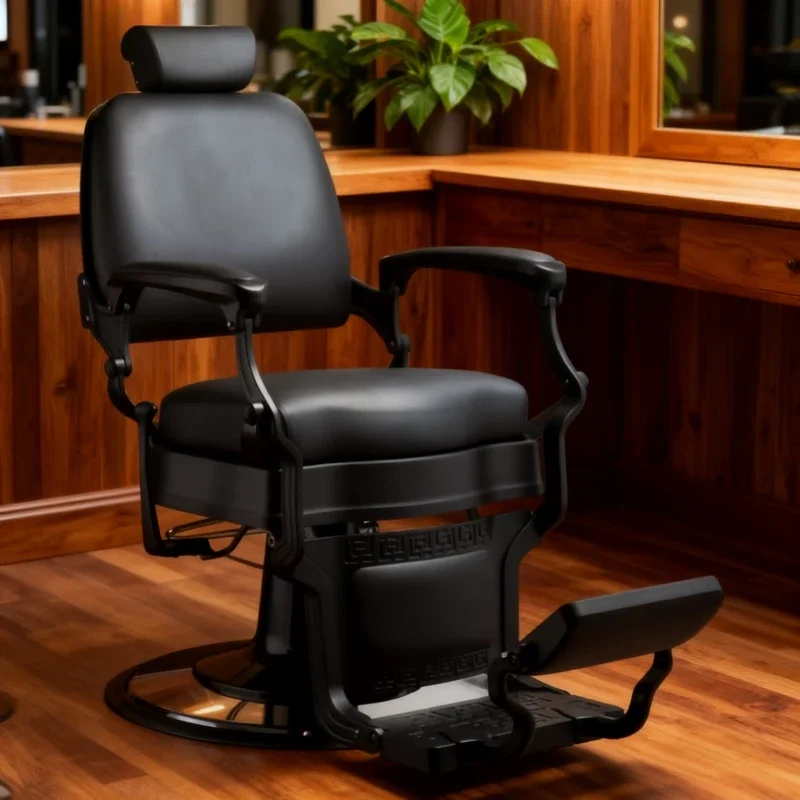 Foldable Shaving Chair Modern Barber Chair Beauty Salon Salon Chair ...