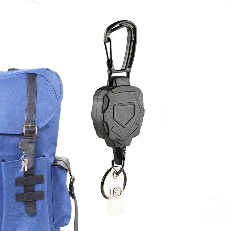 Heavy-key-chain-Multi-functional-telescopic-wire-rope-anti-theft-key ...