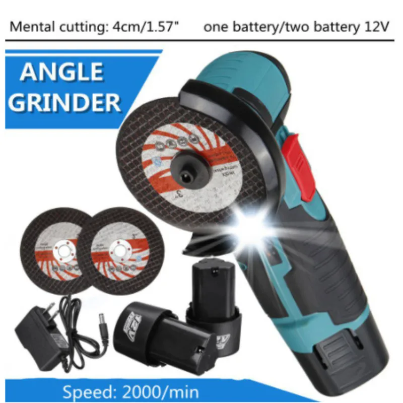 12V-Cordless-Brushless-Angle-Grinder-Set-500W-19500Rpm-Cordless-Mini ...