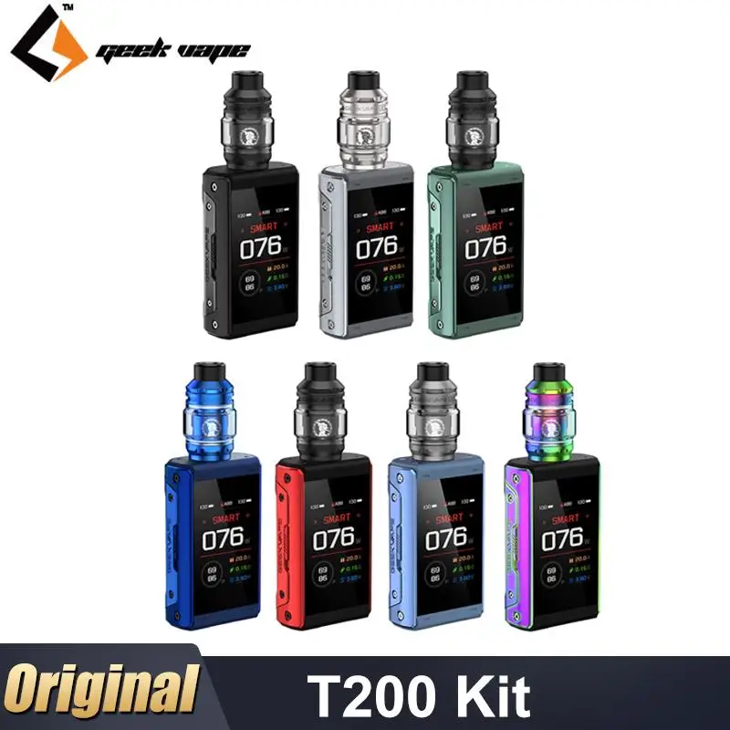 Original-GeekVape-T200-Mod-Kit-Aegis-Touch-200W-Vape-5-5ml-Z-Sub-Ohm ...