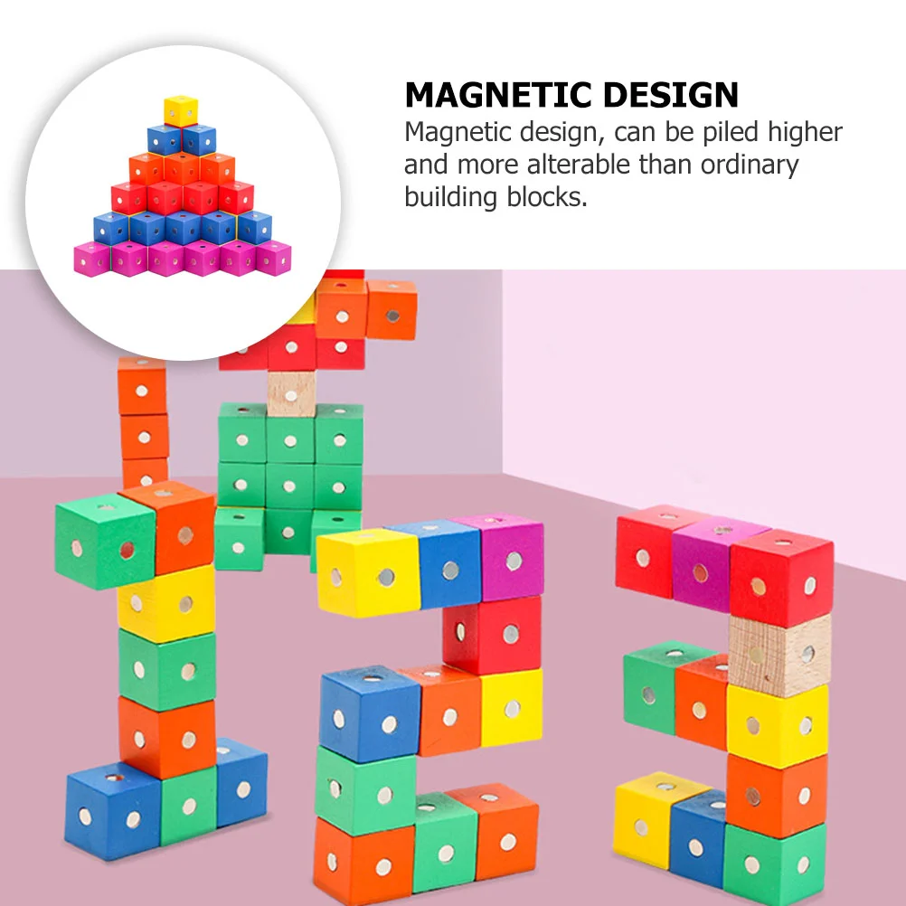 Cube-Blocks-Intelligence-Developing-Toys-Educational-Bricks-Magnet ...