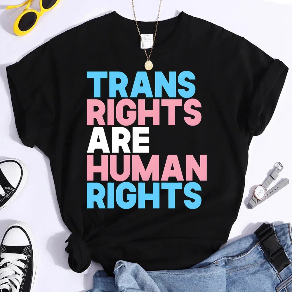 Trans-Rights-Are-Human-Rights-T-Shirt-LGBT-Pride-Parade-Personality ...
