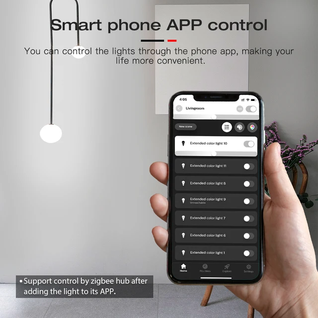 Gledopto Din Rail Zigbee Ac Dimmer App Push Kapcsoló Rf Távirányító 35 ...