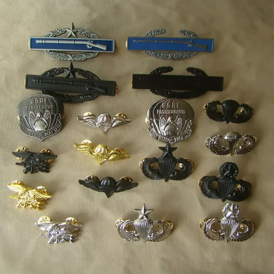 Insignia-del-Ej-rcito-de-EE-UU-PIN-militar-de-tropas-aerotransportadas ...