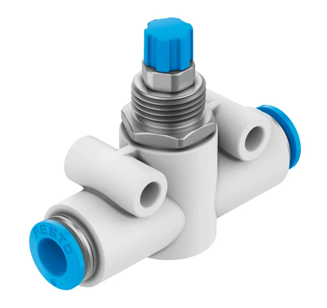 FESTO 원웨이 파이프라인 스로틀 및 속도 조절 밸브, GR/GRO QS 4 6 8 10 12 GR GRO| | - AliExpress
